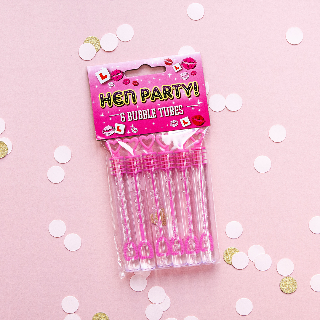 Hen Party Bubbles | Pack of 6 | Hen Party Superstore