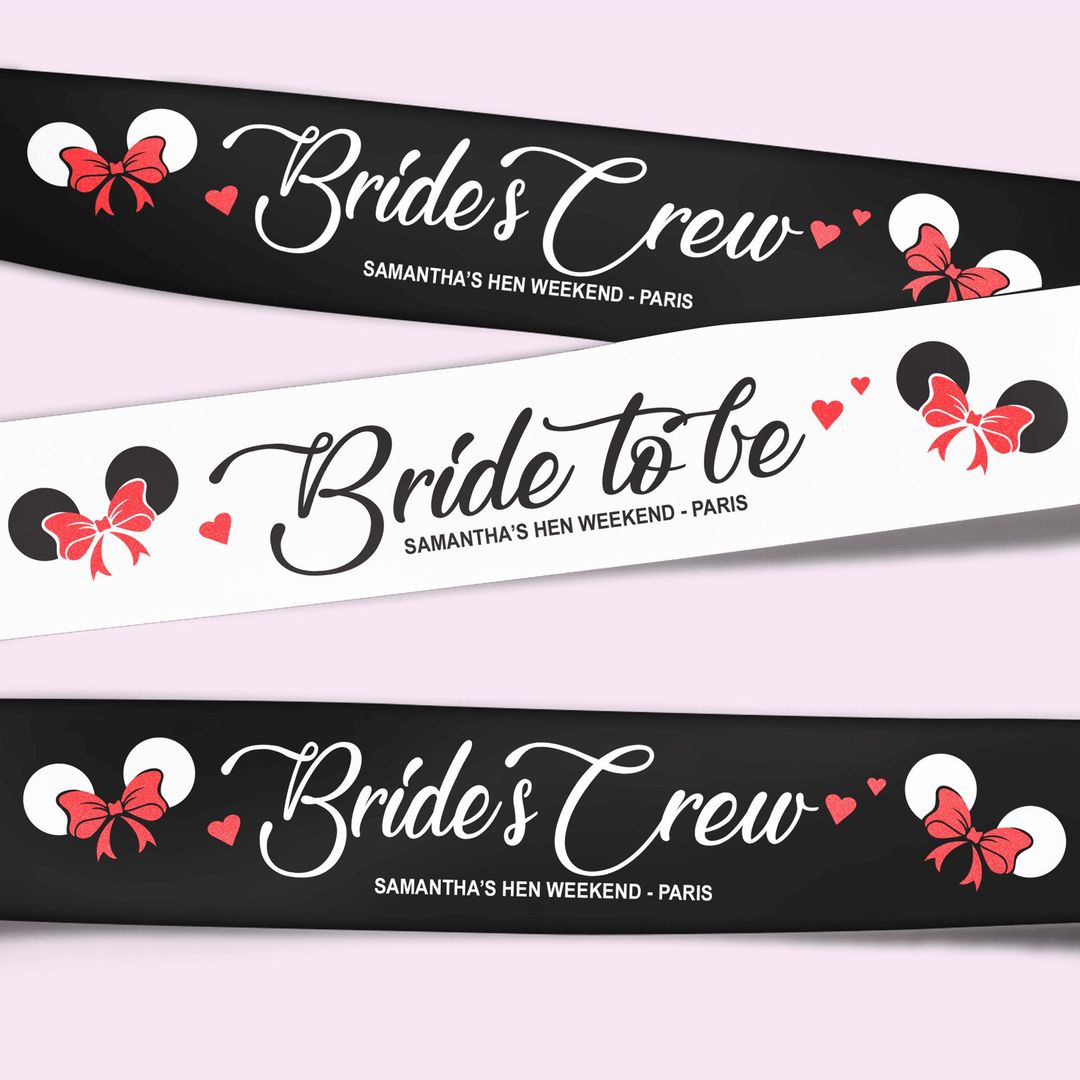 Hen Party Sashes | Personalised Sashes | Hen Party Superstore